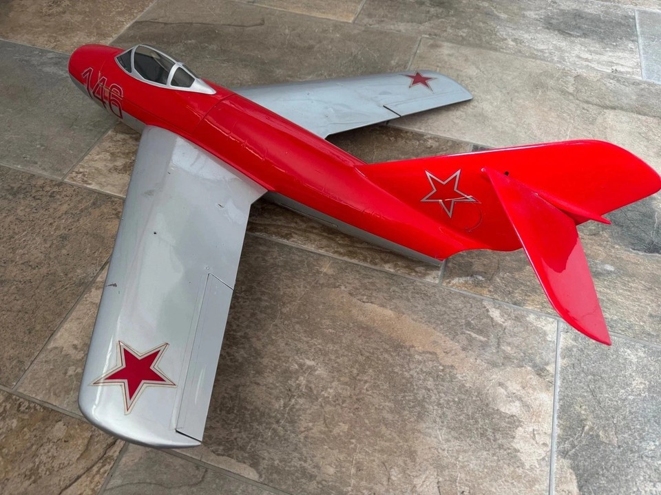 Mig 17 EDF RC Jet Plane 83cm Span ARTF | eBay UK