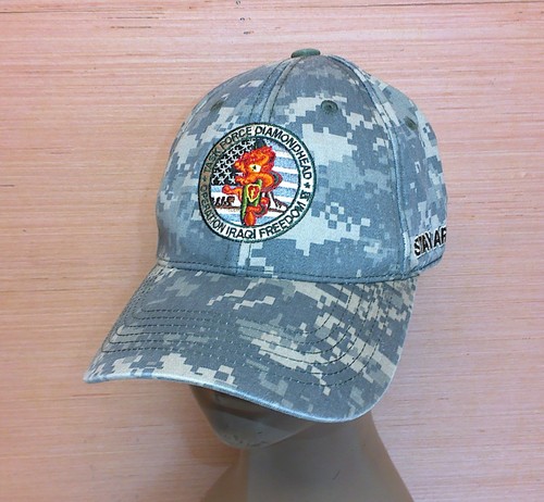 US Army ACU UCP Camo Task Force Diamondhead Operation Iraqi Freedom OIF ...