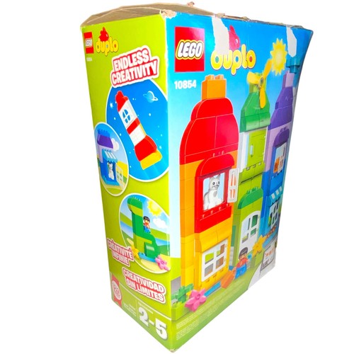 LEGO DUPLO 10854 Creative Box Complete Set Building Bricks 98% Complete ...