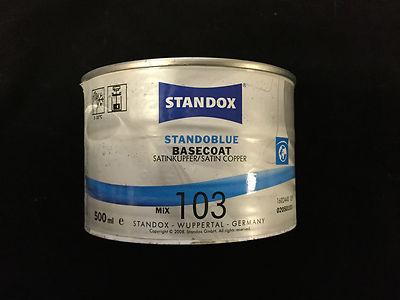 Standox -standoblue Mélange 103 Satinkupfer 0,5L | eBay