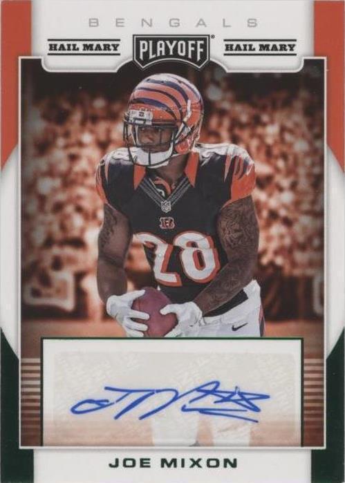 2017 Panini Playoff - Rps Autographs Joe Mixon #RPS-JM Hail Mary (AU ...