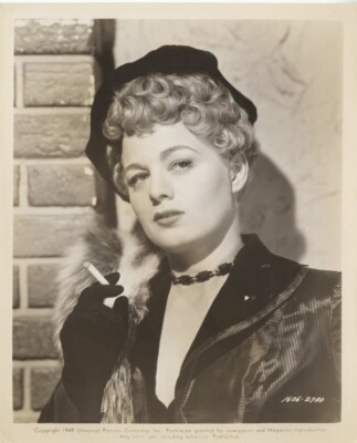 Shelley Winters Vampish pose 1949 Johnny Stool Pidgeon Original 8x10 ...
