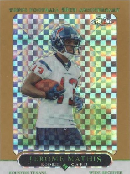 2005 Topps Chrome - Gold X-Fractor #249 Jerome Mathis /399 (RC) for ...