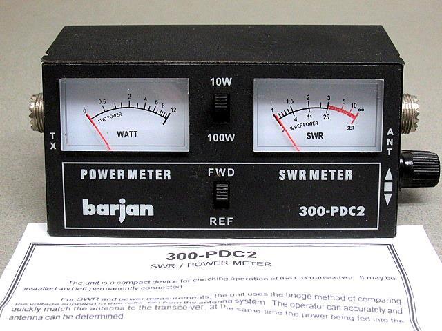 Barjan 300-Pdc2 Power Swr Meter | eBay