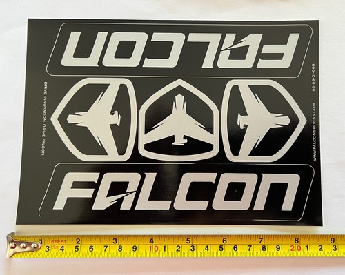 FALCON shocks 1sheet/5pcs DECAL STICKER overland racing utv offroad ...