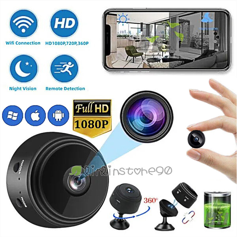 Tiny Smart Wireless Camera Gaurd House Secret Scope Style Wifi IP Home ...