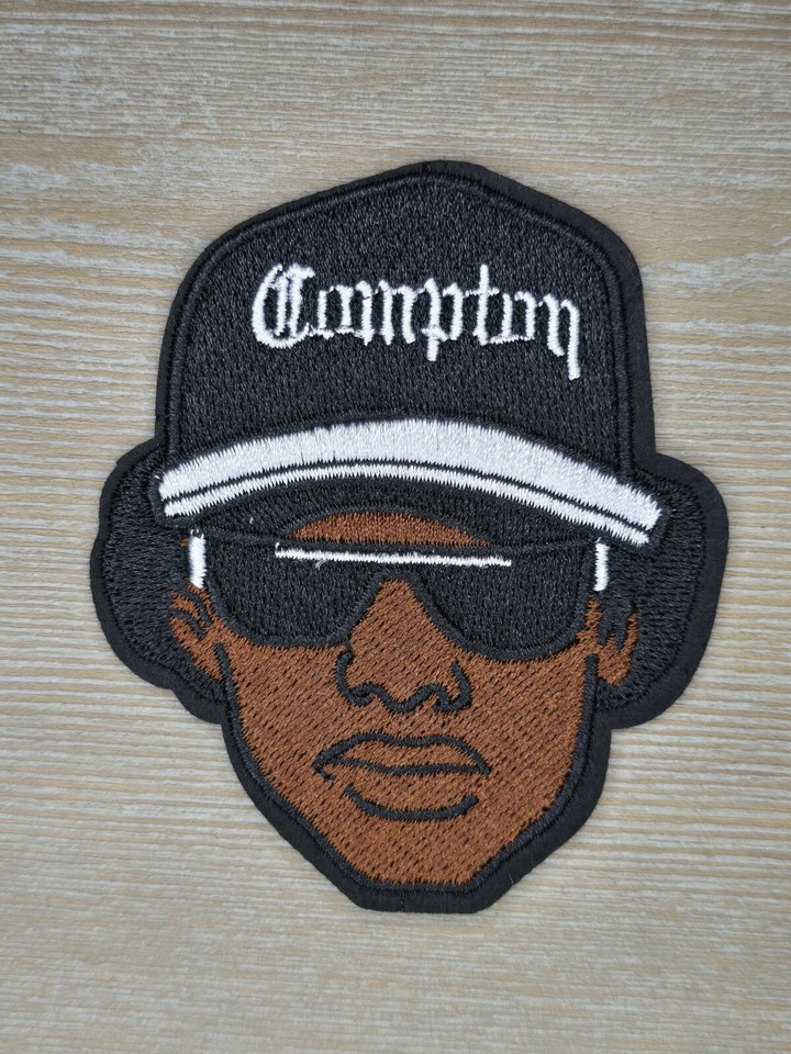 EAZY E COMPTON HAT MUSIC WEST COAST GANGSTA RAPPER IRON ON PATCH | eBay