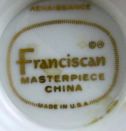 Franciscan Renaissance Gold Group of 2 Cup and Saucer Sets | eBay