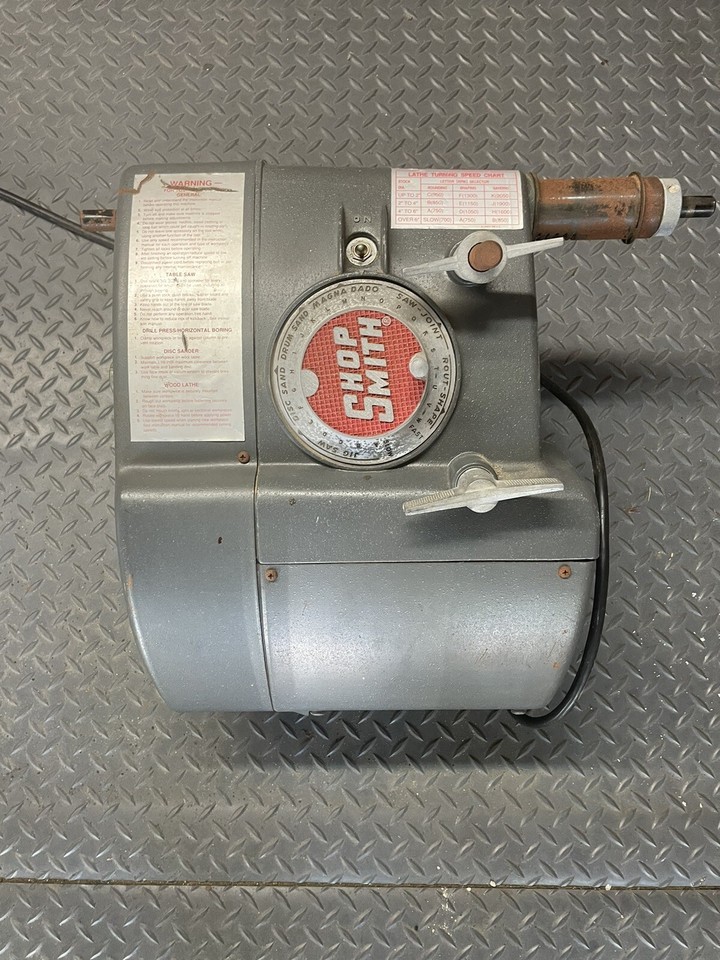 SHOPSMITH MARK V 510 VARIABLE SPEED MOTOR HEADSTOCK | eBay