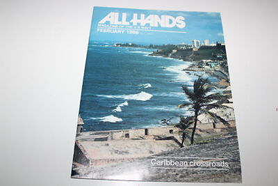 Vintage All Hands Magazine of the U.S. Navy February 1986 | eBay