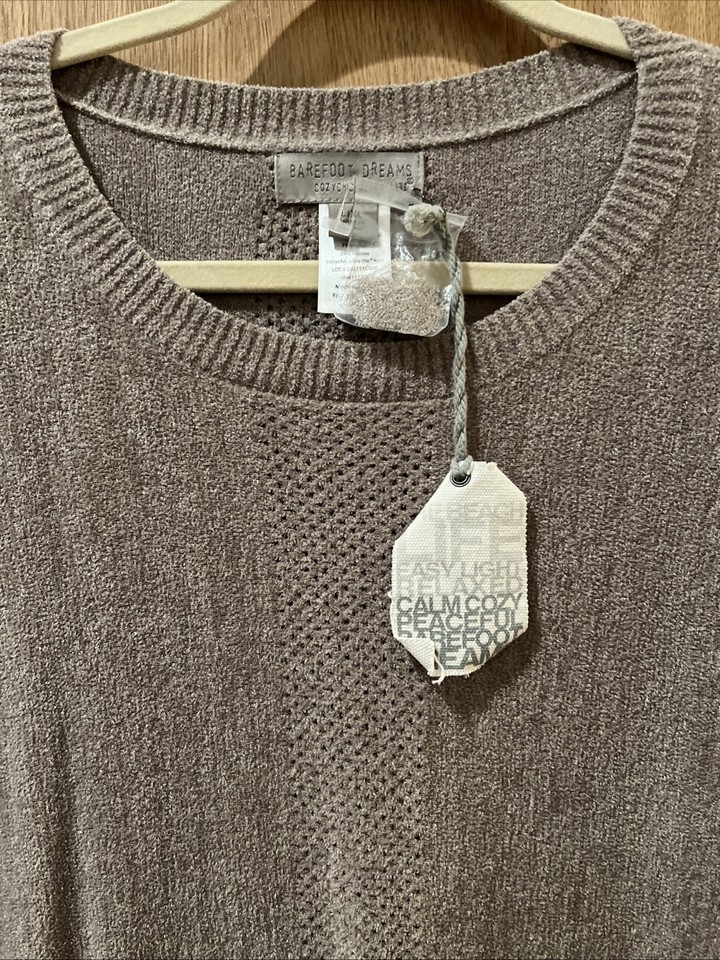 Barefoot Dreams Cozy Chic Lite Beach Pullover Sz L/XL NEW | eBay