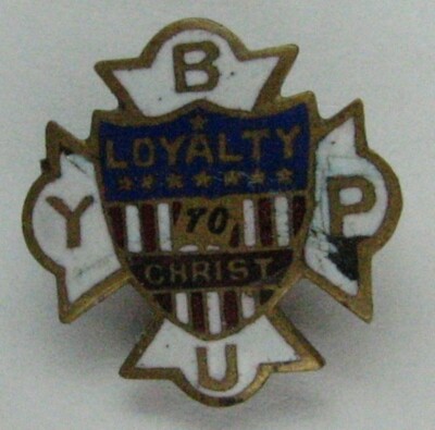 Vintage Christian BYPU Loyalty to Christ Lapel or Shirt Enameled Pin | eBay