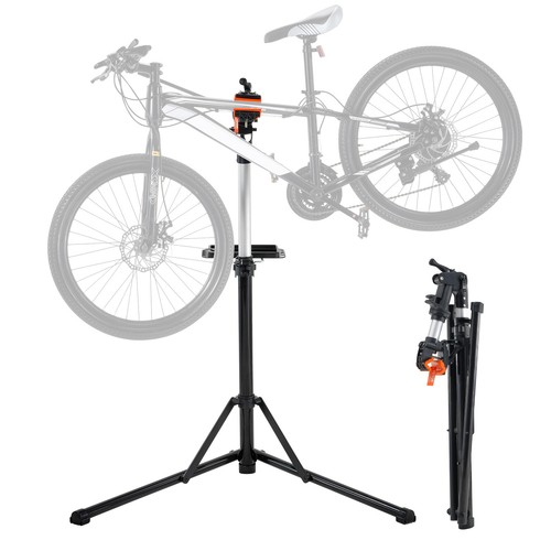 VEVOR Bike Repair Stand 66LBS Adjustable Maintenance Folding Bike Rack ...