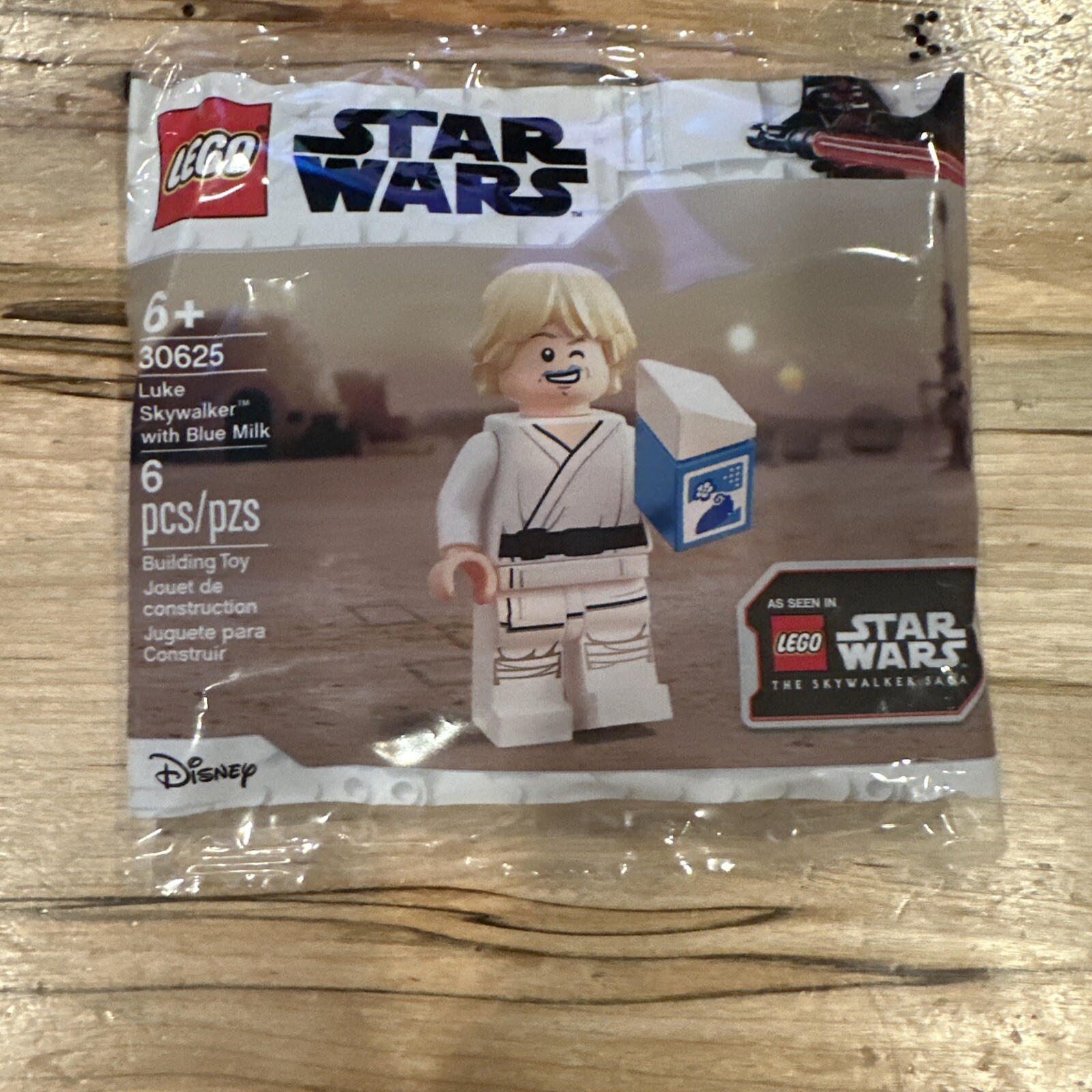 Lego Star Wars Luke Skywalker with Blue Milk Minifigure - 30625 ...