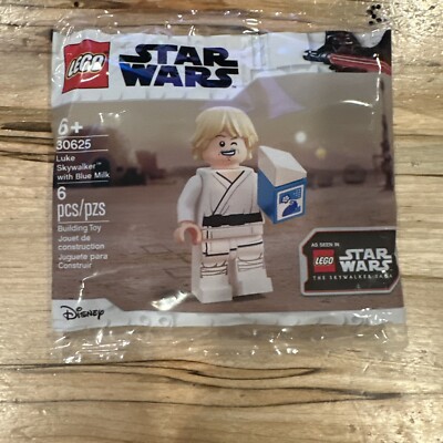 Lego Star Wars Luke Skywalker with Blue Milk Minifigure - 30625 ...
