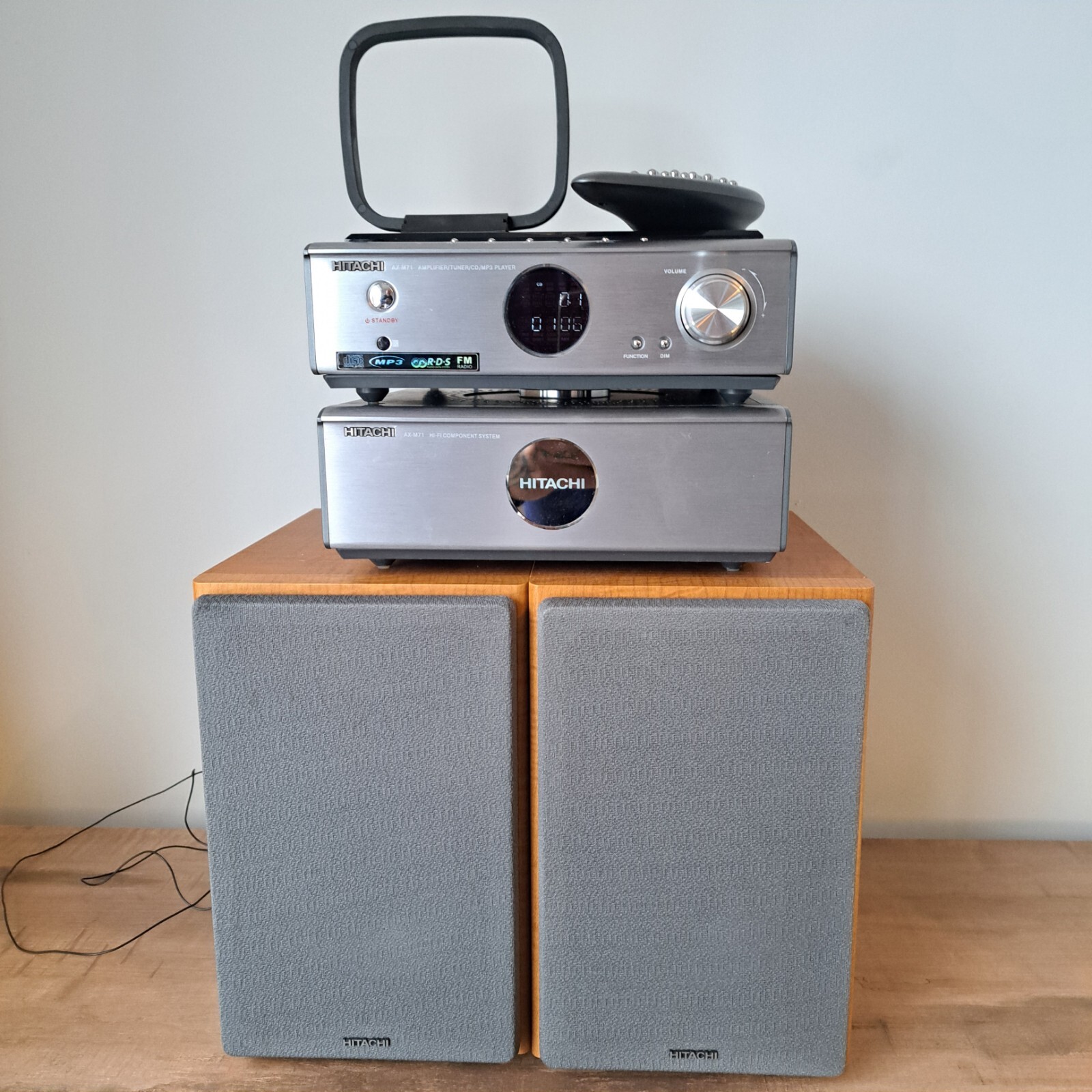 Hitachi AXM71 Audio Shelf System for sale online | eBay