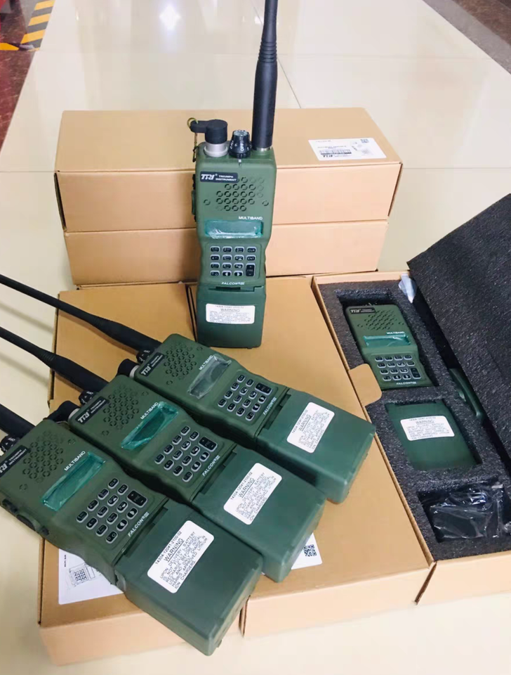 TRI AN/PRC-152 15W MULTIBAND Radio High Power MBITR Walkie Talkie Radio ...
