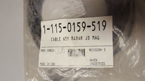 New Raven Radar Gun Adapter Cable for John Deere Magnavox Radar 115 ...