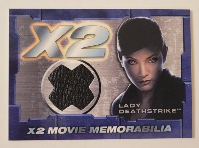 LADY DEATHSTRIKE 2003 X-MEN UNITED Marvel COSTUME MEMORABILIA CARD X2 ...