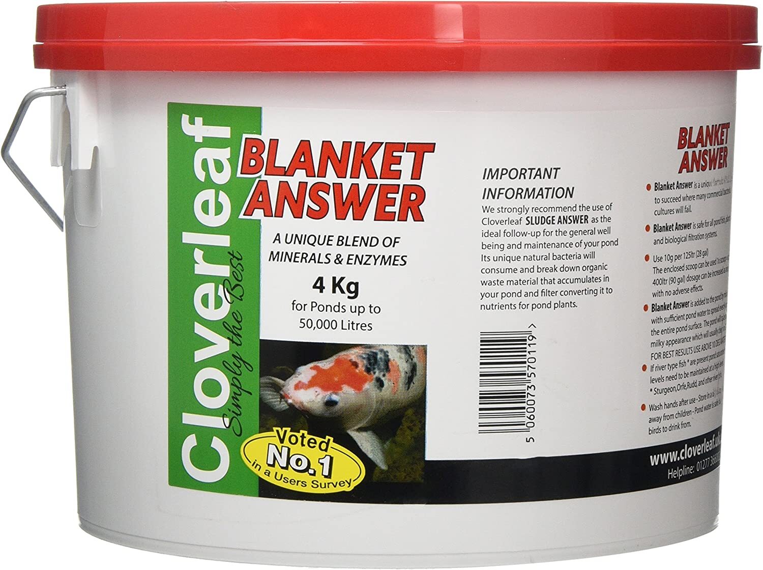 Cloverleaf Blanket Answer Blanketweed Treatment 200g, 500g, 800g, 2kg, 4kg, 10kg | eBay UK