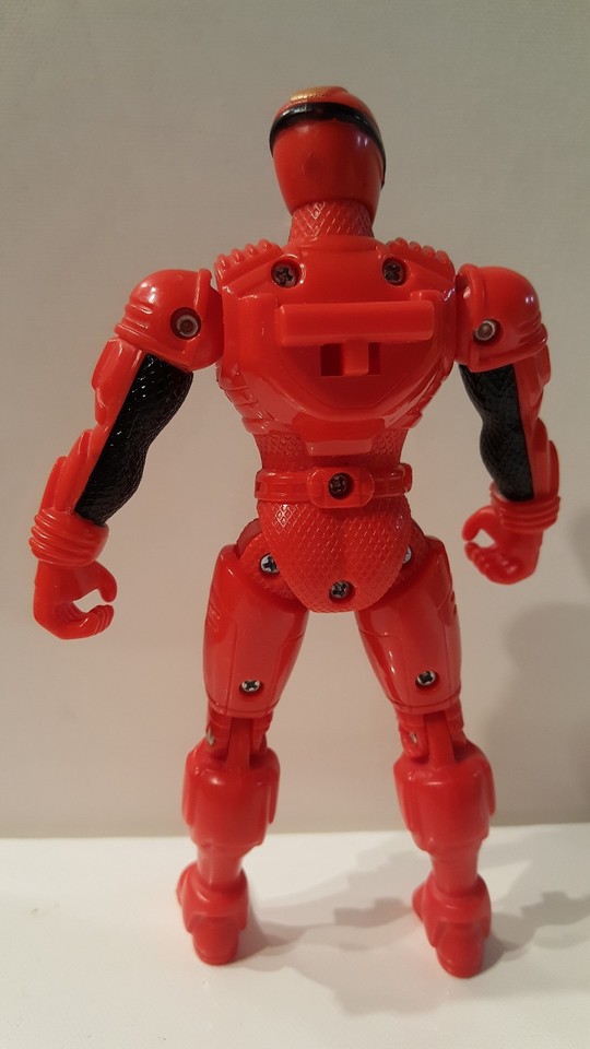 Mighty Morphin Power Rangers Red Action Figure Toy 2006 Mack Operation ...