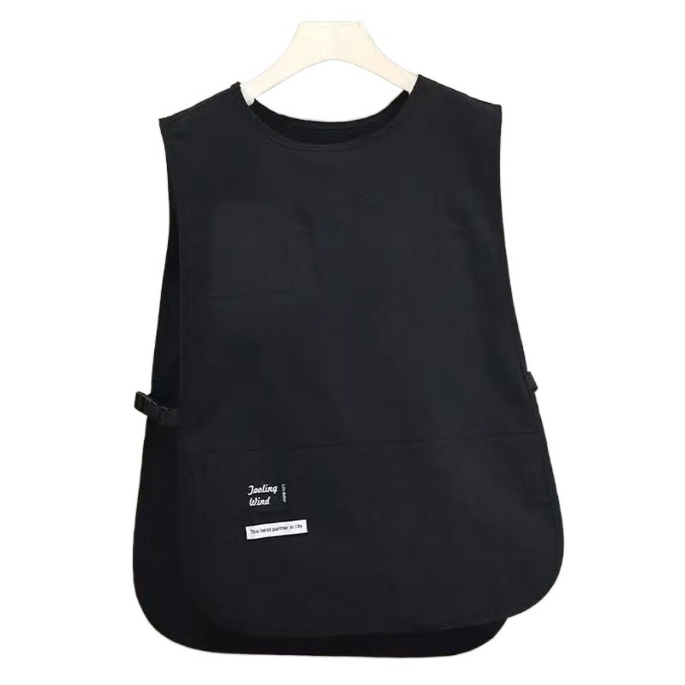 Nylon Vest Style Sleeved Apron Kitchen Aprons By Cooks Chef and Servers ...