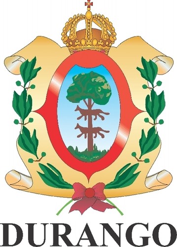 2 (PCS) Durango Mexico. Coat Of Arms Decals Stickers Full Color/Weather ...