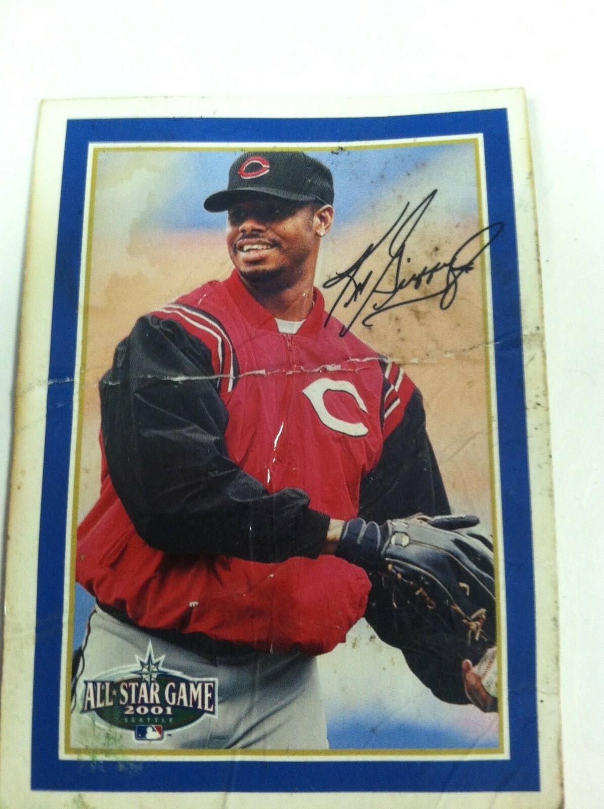 Ken Griffey Jr. 2001 Upper Deck All Star Game Card #30 Cinncinati Reds ...