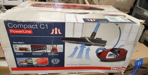 Miele Compact C1 Turbo Team Powerline Black SCAEO Vacuum Open box | eBay