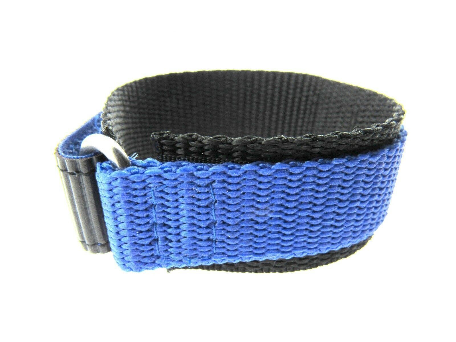 Hook & Loop Sports Webbing Watch Strap with Steel Ring (csn1) | eBay