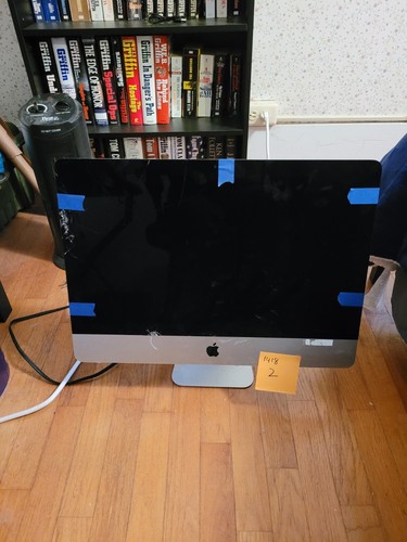 Apple iMac 21.5" All In One Desktop A1418 For Parts or Repair No HD or ...