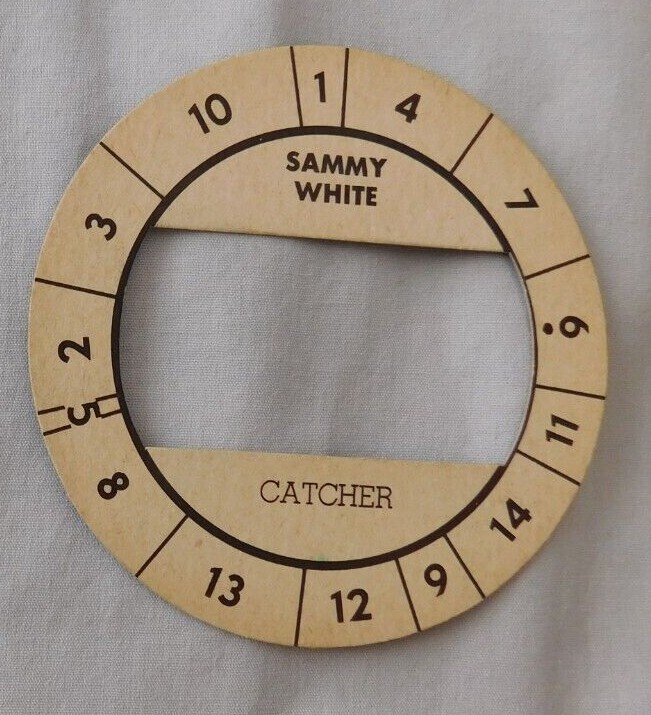 1957 Cadaco Disc Baseball Disc - Pick one | eBay