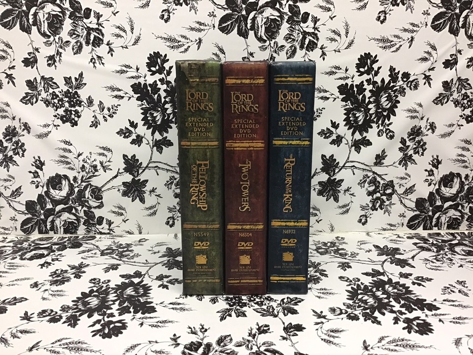 Lord of the Rings Trilogy Special Extended DVD Edition 12-Disc Platinum ...