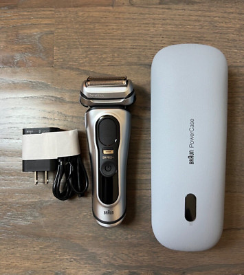 Braun Series 9 Pro Plus 9577cc Electric Shaver with PowerCase - Black ...