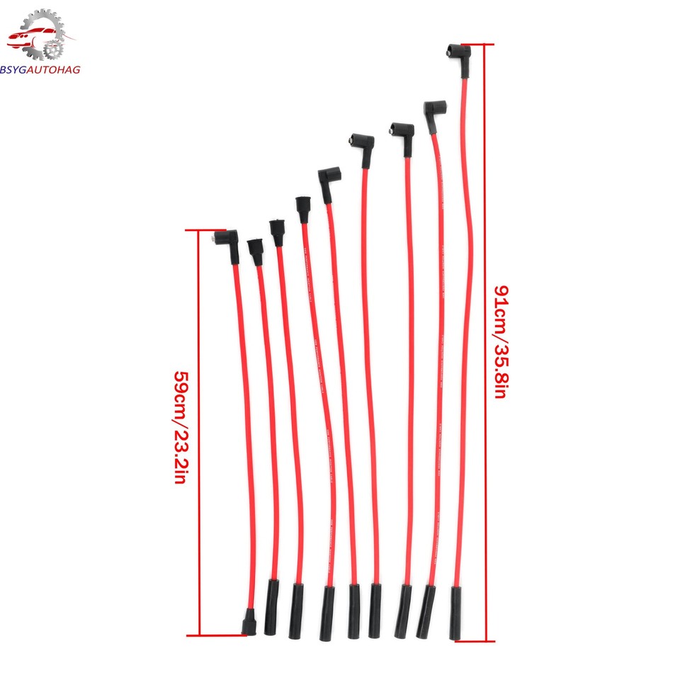HT Leads Performance Silicone For TVR Chimaera Petrol Convertible1993 ...