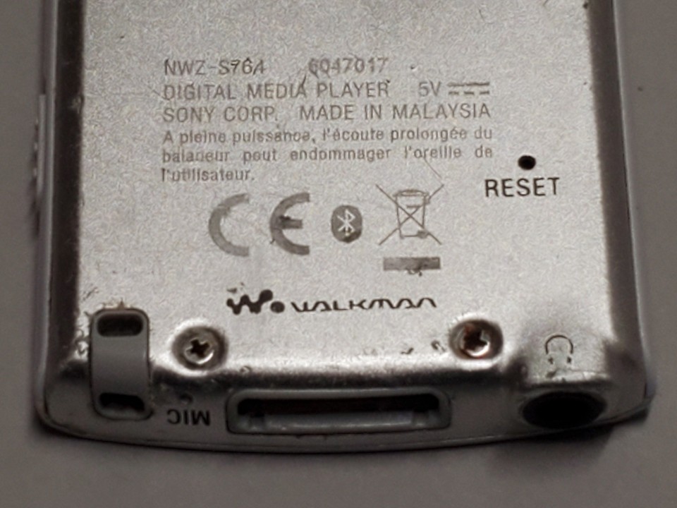 Sony Walkman White NW-S764 MP3 Player Digital Audio Player + Original ...