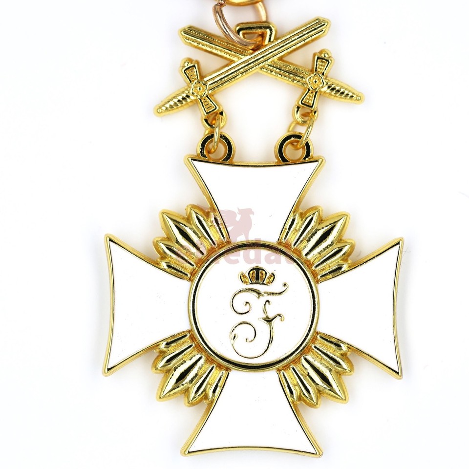 German WW1 Friedrich Order with Swords 1st Class Cross Medal Repro | eBay