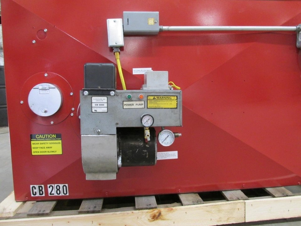 Recon. 280,000 BTU Clean Burn Waste Oil Heater W/ CB 4000 Burner ...