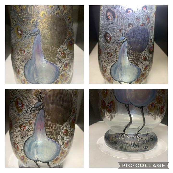 Eisch Studio Erwin Eisch Contemporary Art Glass Vase Made in Germany ...