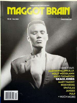 GRACE JONES MAGGOT BRAIN MAGAZINE ISSUE #18 2024 | eBay