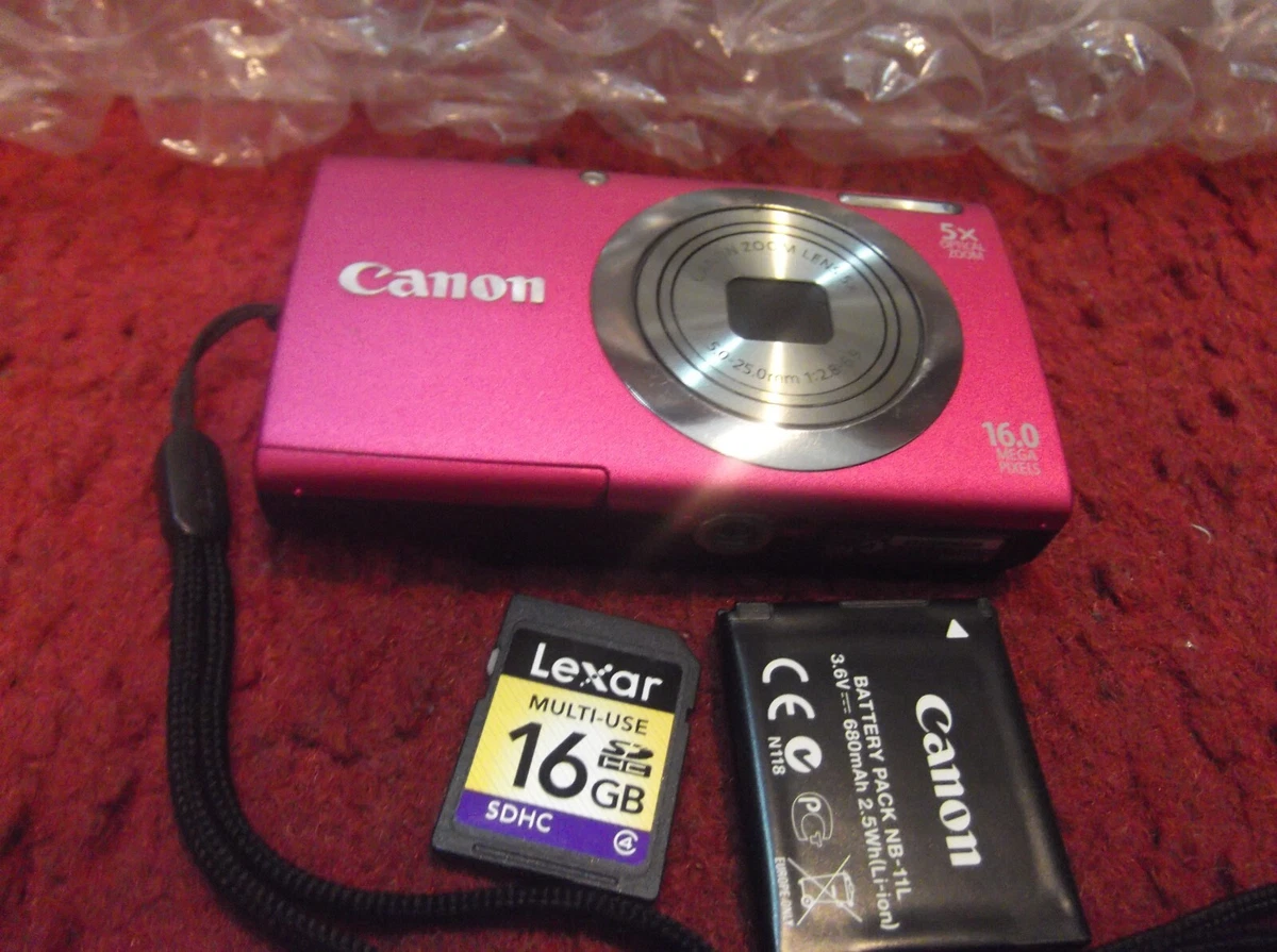 Canon Digital Camera Pink
