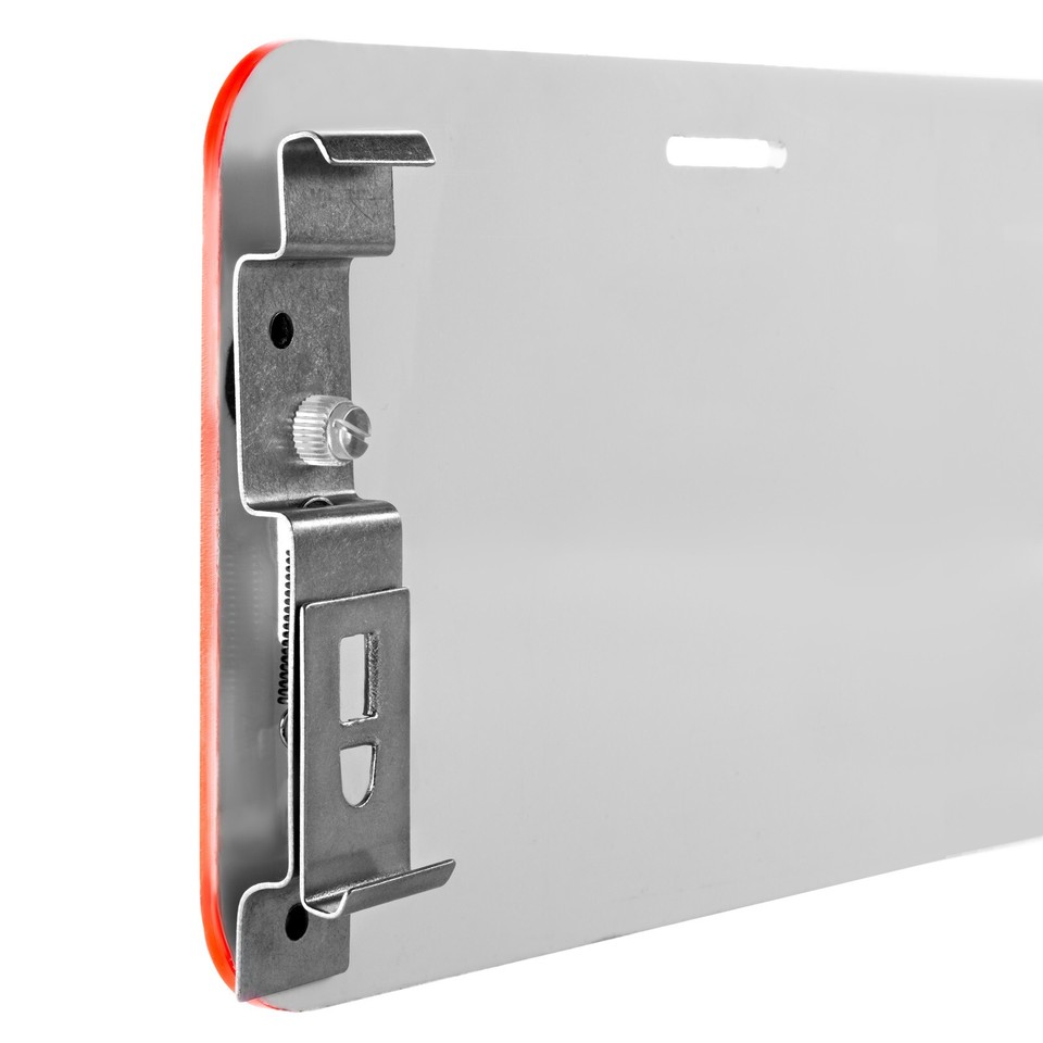 TRADE PLATE HOLDERS (NUMBER PLATE) CLIP ON COVER UP KIT 1 SINGLE PLATE ...