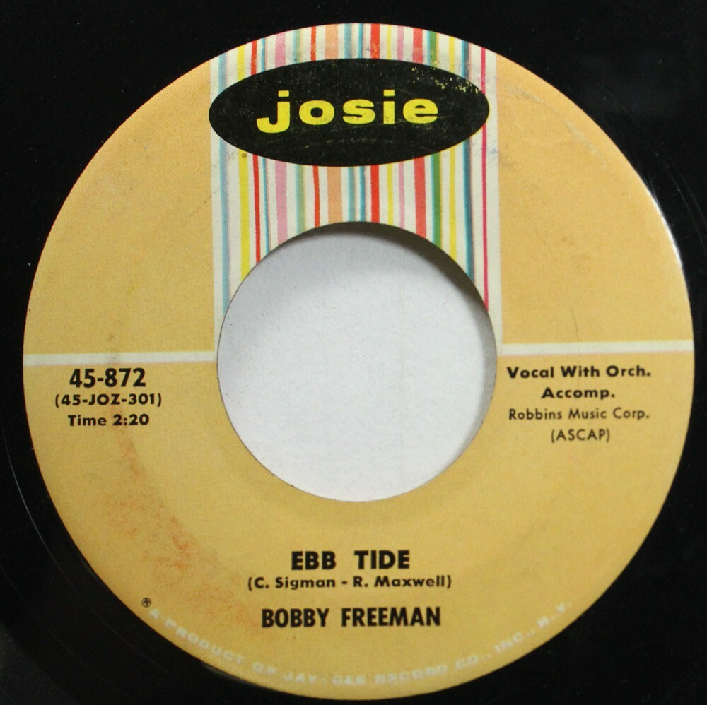 50S & 60S 45 Bobby Freeman - Sinbad / Ebb Tide On Josie | eBay Australia