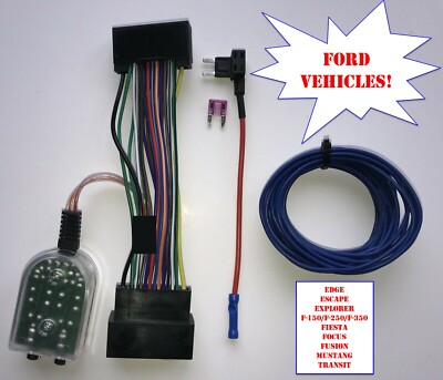 Add An Amp Amplifier Adapter Interface Explorer F150 F250 Fiesta Fusion ...