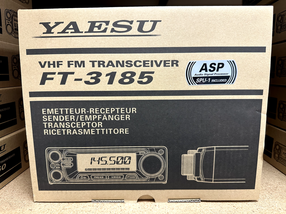 Yaesu FT-3185RASP 85 WATTS 144 MHz 2 Meter Mobile Transceiver With ASP | eBay