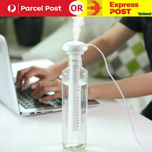 USB Mini Donut Humidifier Spray Travel Portable Mineral Water Bottle ...