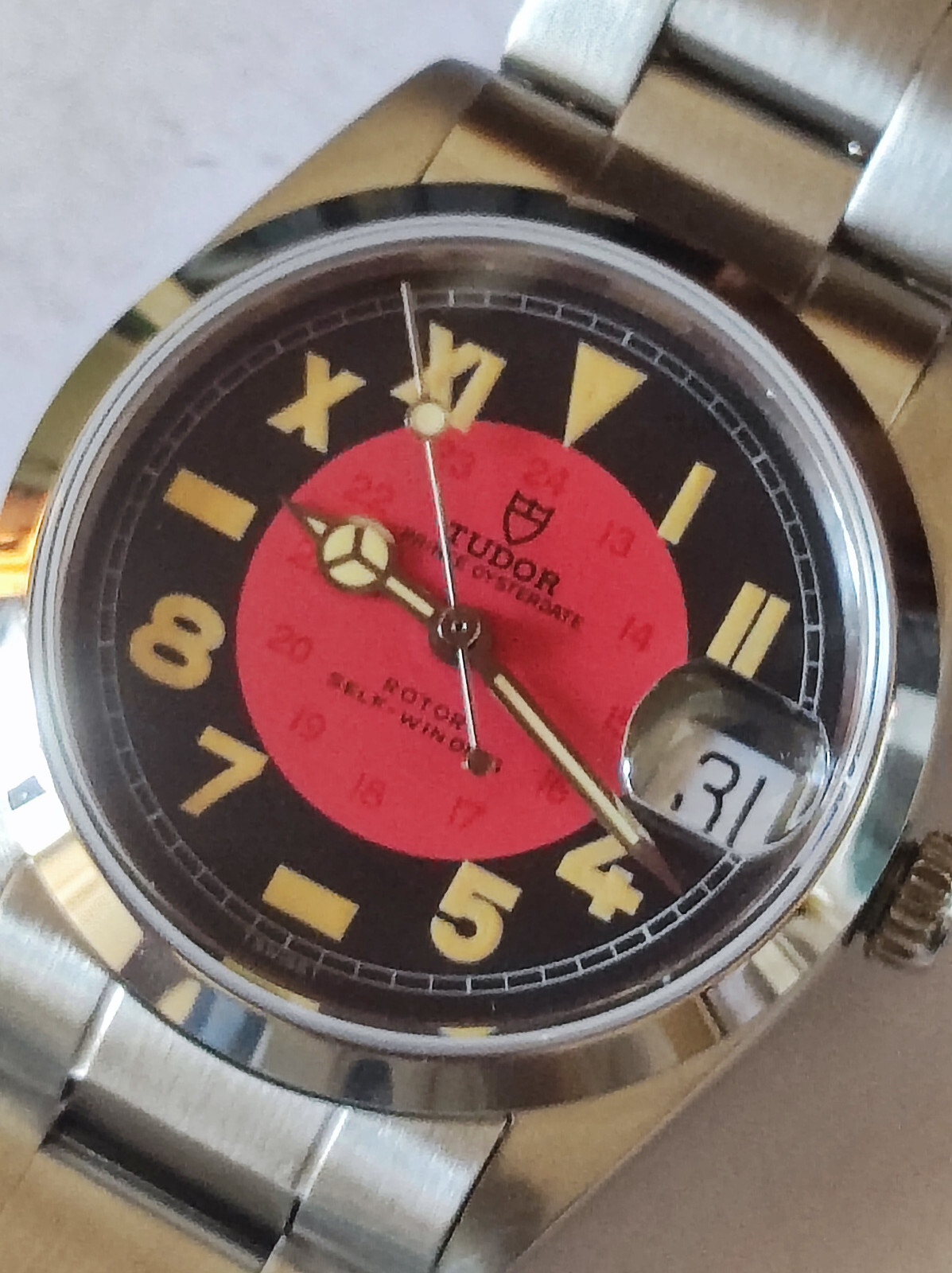 Vintage Rolex Tudor California Dial Automatic Watch - Read Description ...