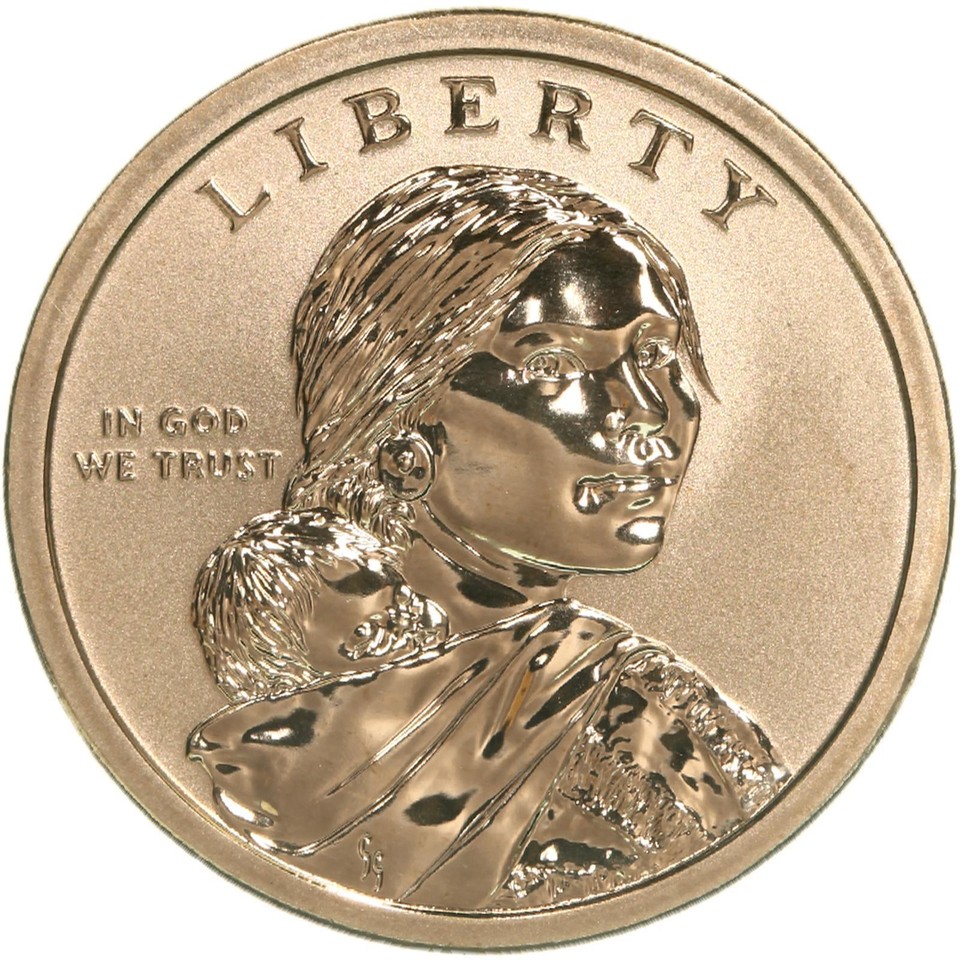 2018 S Native American Sacagawea Sacagawea Dollar Gem DCam Reverse ...