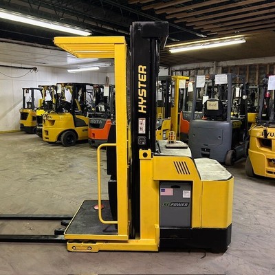 2013 Hyster R30XMS3 3000lbs Used Electric Order Picker Triple Mast 4883 ...