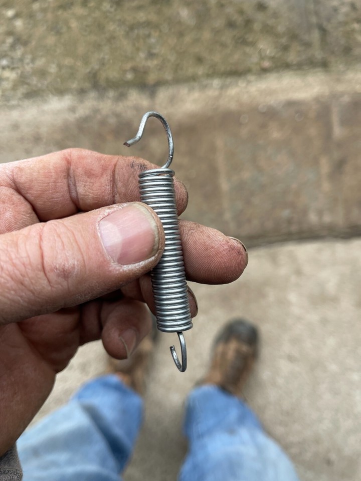 1967 DODGE CHARGER POWER BRAKE PEDAL PIVOT RETURN SPRING E-BODY B-BODY ...